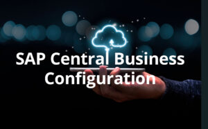 SAP Central Business Configuration - cimt ag | IT-Consulting
